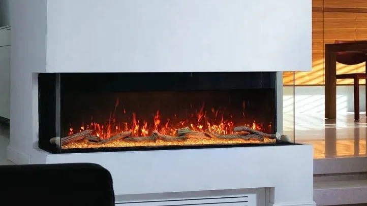 40 50 60 72 80 90 100 Inch Furniture Wall Recessed Electric Fire Place ...