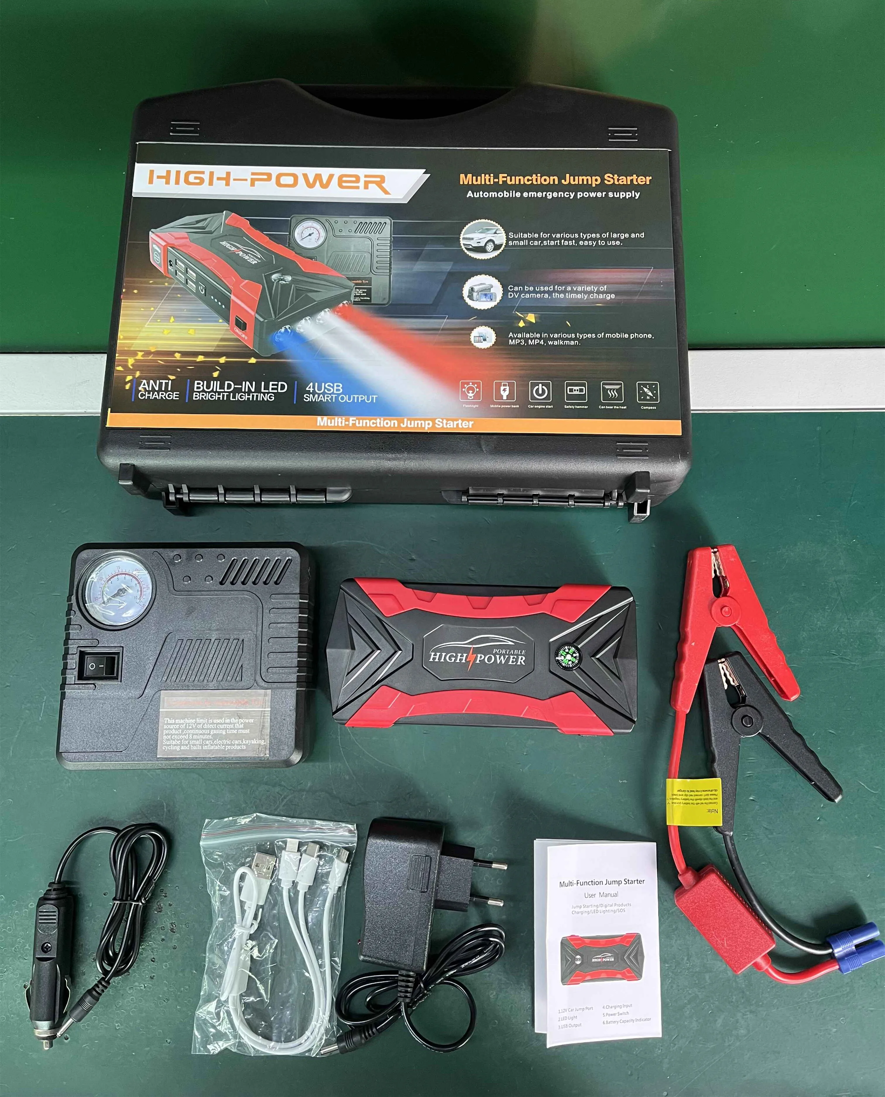 Portable 12v 29800mah Easy Operation Emergency Start Powerful Auto ...