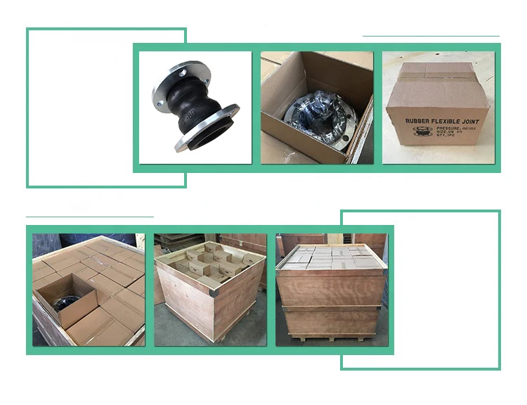 Dn300 Pipe Connector Flange Type Rubber Bellow Pump Epdm Double Sphere ...