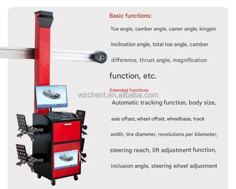 High Quality Used Automatic 3D Car Alignment Machine