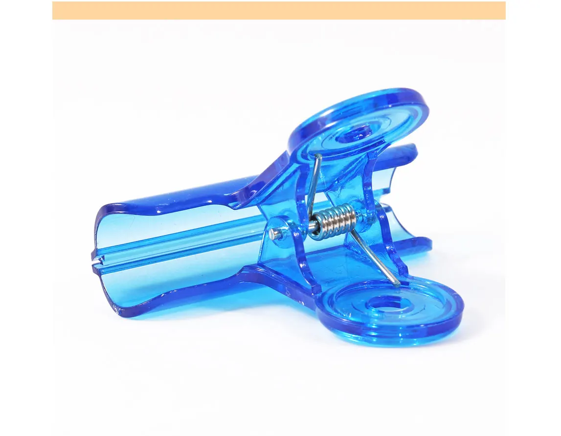 Foska Plastic Bulldog Clips - Reliable Mini Binder Clips