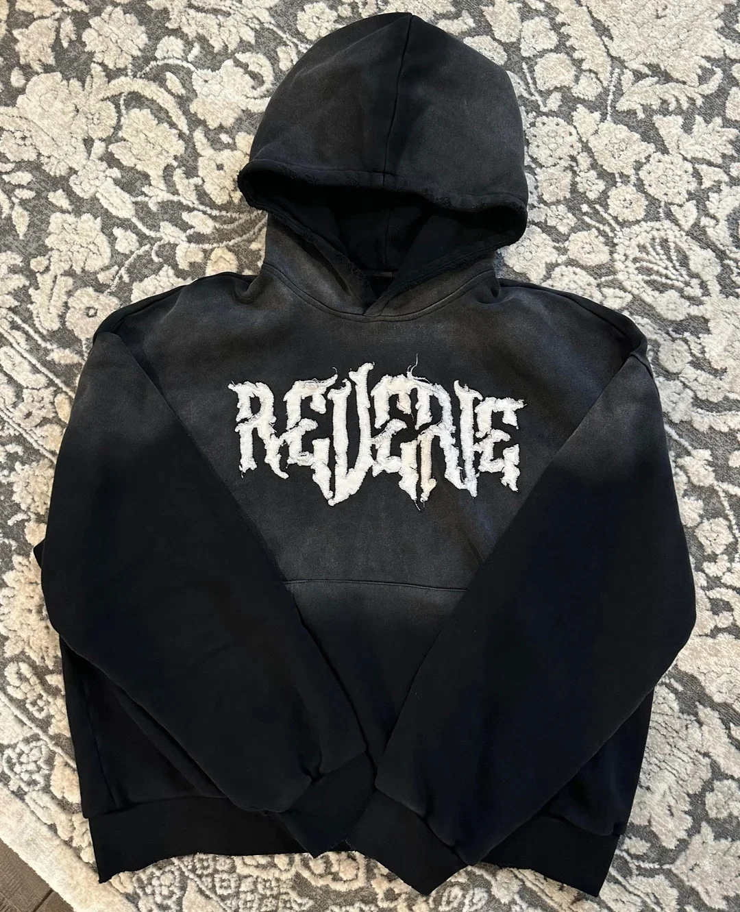 Custom High Quality Cropped Heavyweight Vintage Distressed Embroidery ...