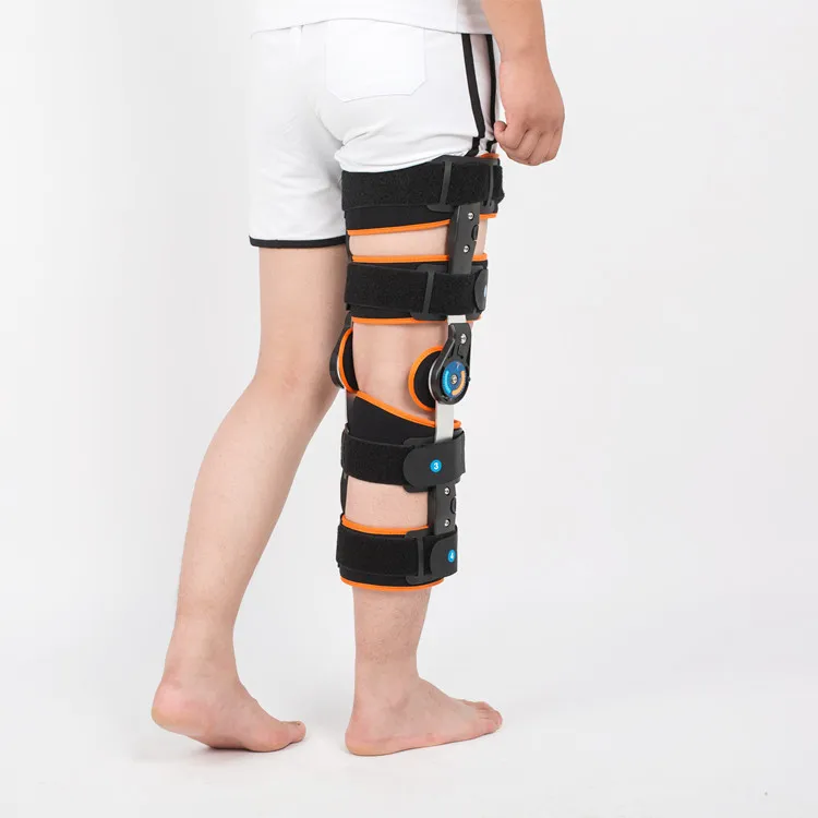 Loki Leg Stabilizer Adjustable Knee Immobilizer Brace Hinged Rom Knee ...