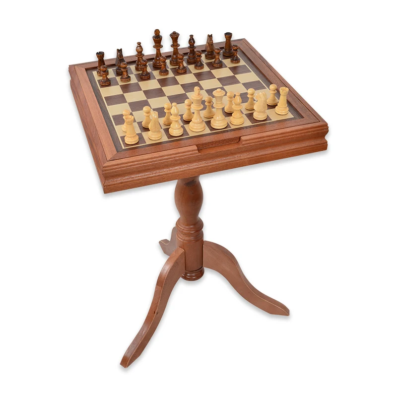Wooden Chess Table Chess Table For Indoor And Outdoor - Buy Chess Table ...