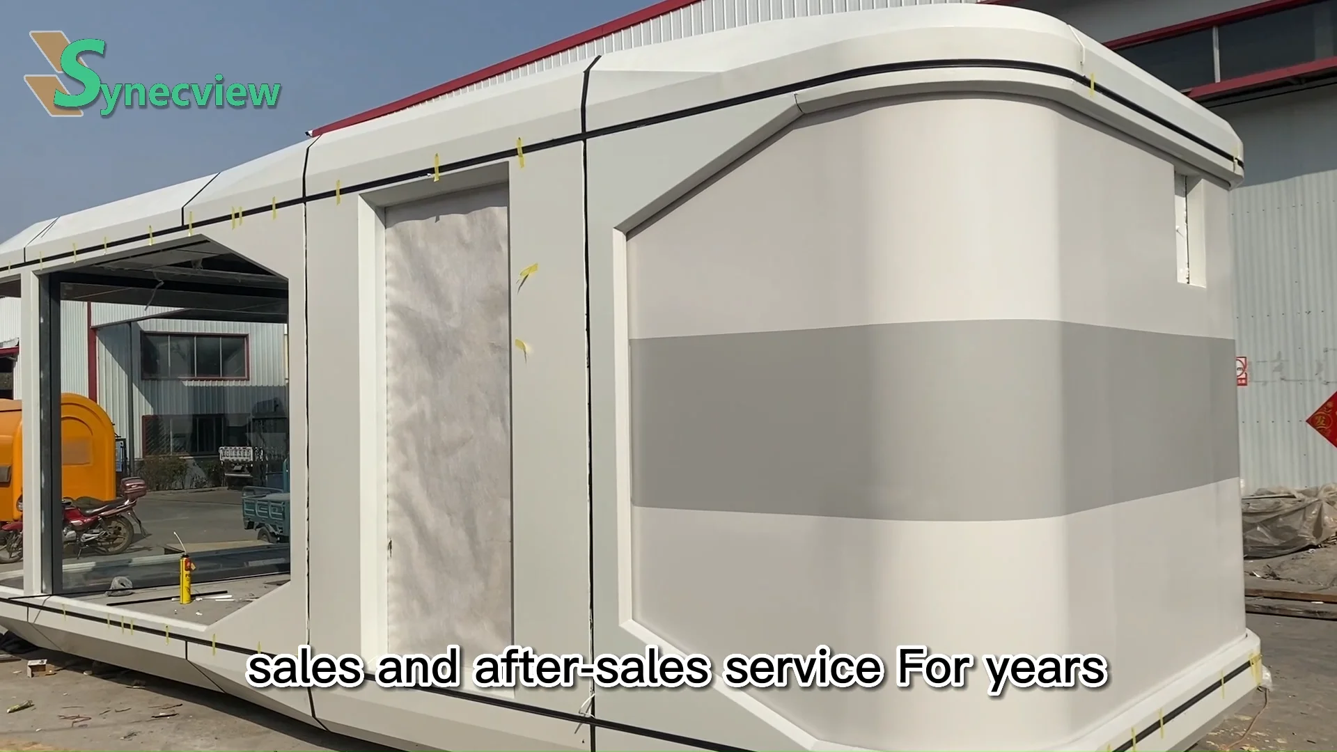 Smart House Mobile Home Modular Outdoor Cabin Porto Rico Wzh Expandable ...