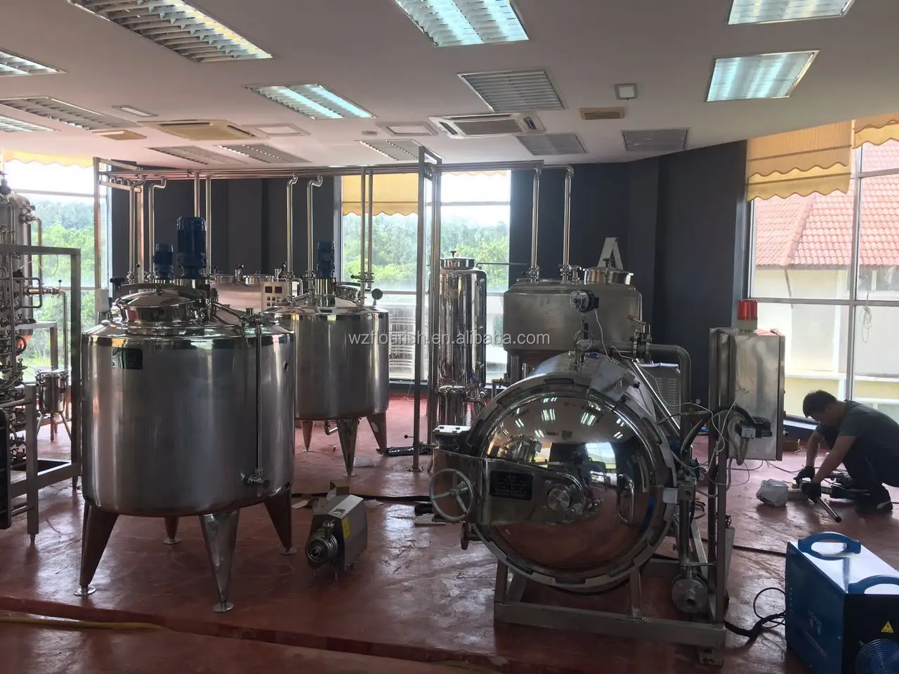Whole Complete Turnkey UHT Goat Milk Production Line for Industrial Use ...