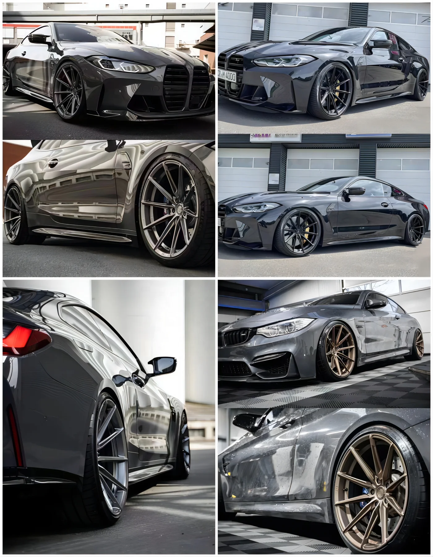 Custom Luxury Monoblock Bronze Forged Wheels for Ford, BMW, Audi, Mercedes
