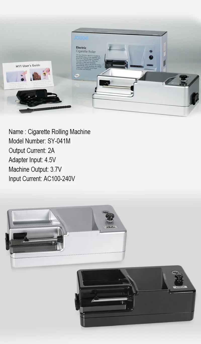 Jouge Electric Cigarette Roller - Automatic Tobacco Rolling
