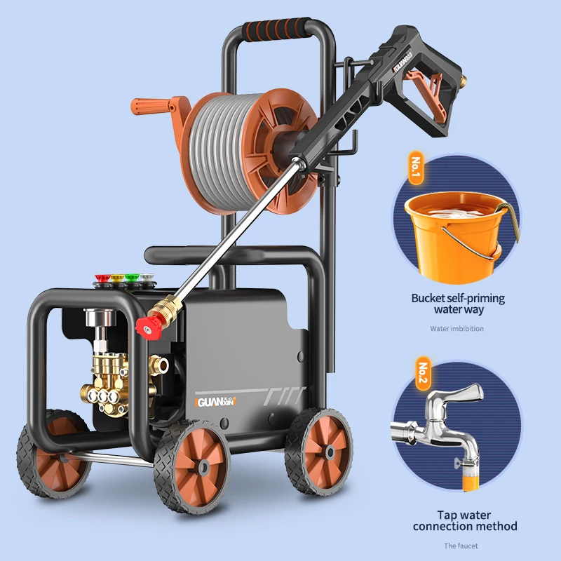 Heavy Duty Electric 220V 100bar Water Jet High Pressure Cleaner Price