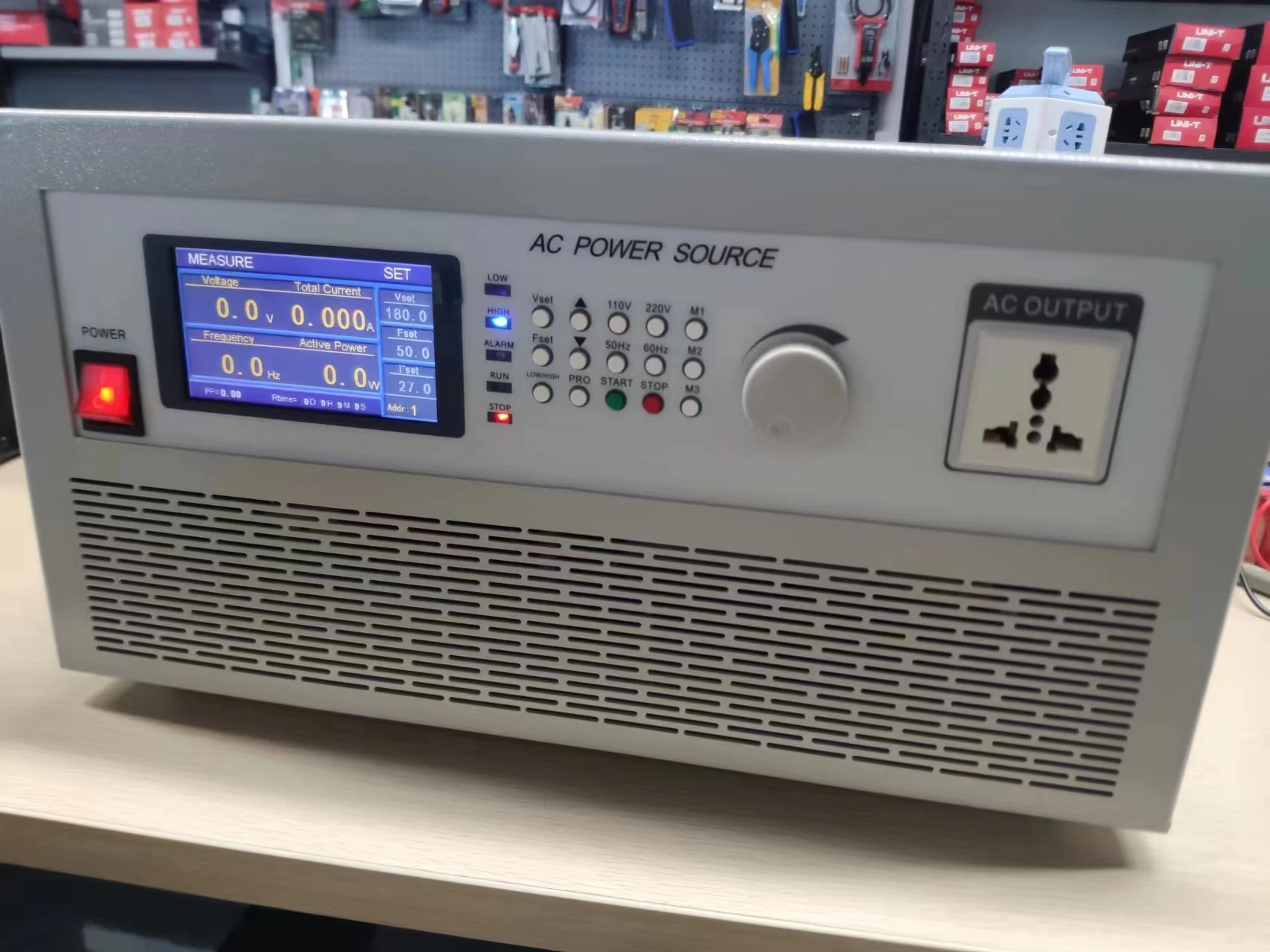 1kva Variable Frequency Ac Power Supply 220v Input - Adjustable Voltage ...