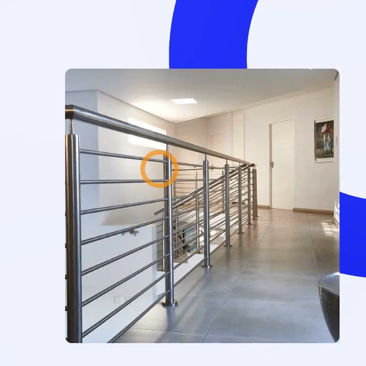 Db Factory Price Durable Stainless Steel Rod Or Round Pipe Railing With ...