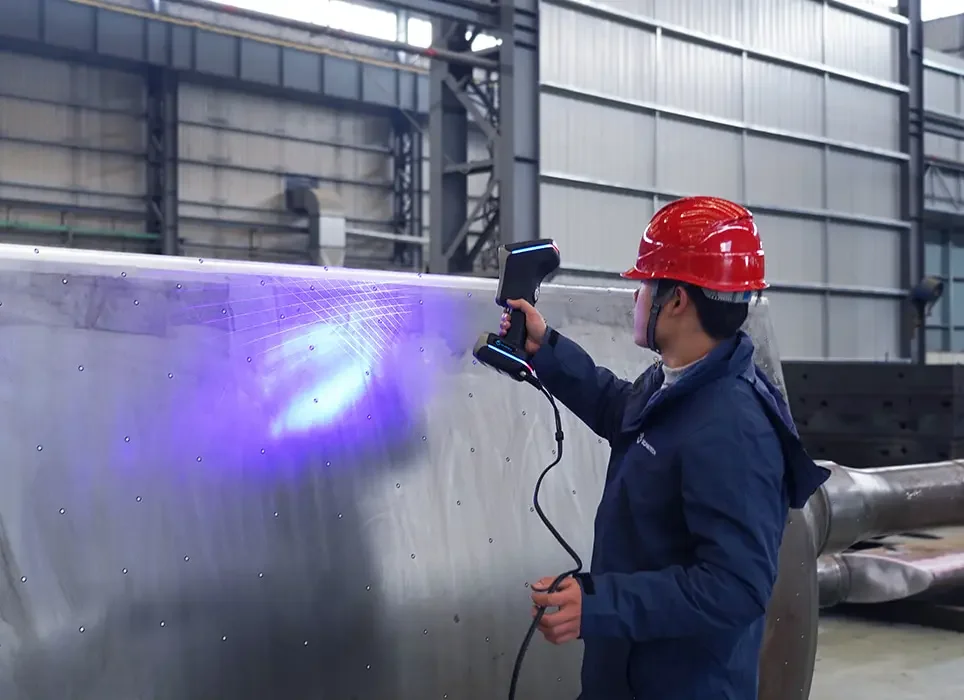 3d Laser Scanner Lidar Scanner Infrared + Blue Laser High Scan Speed ...