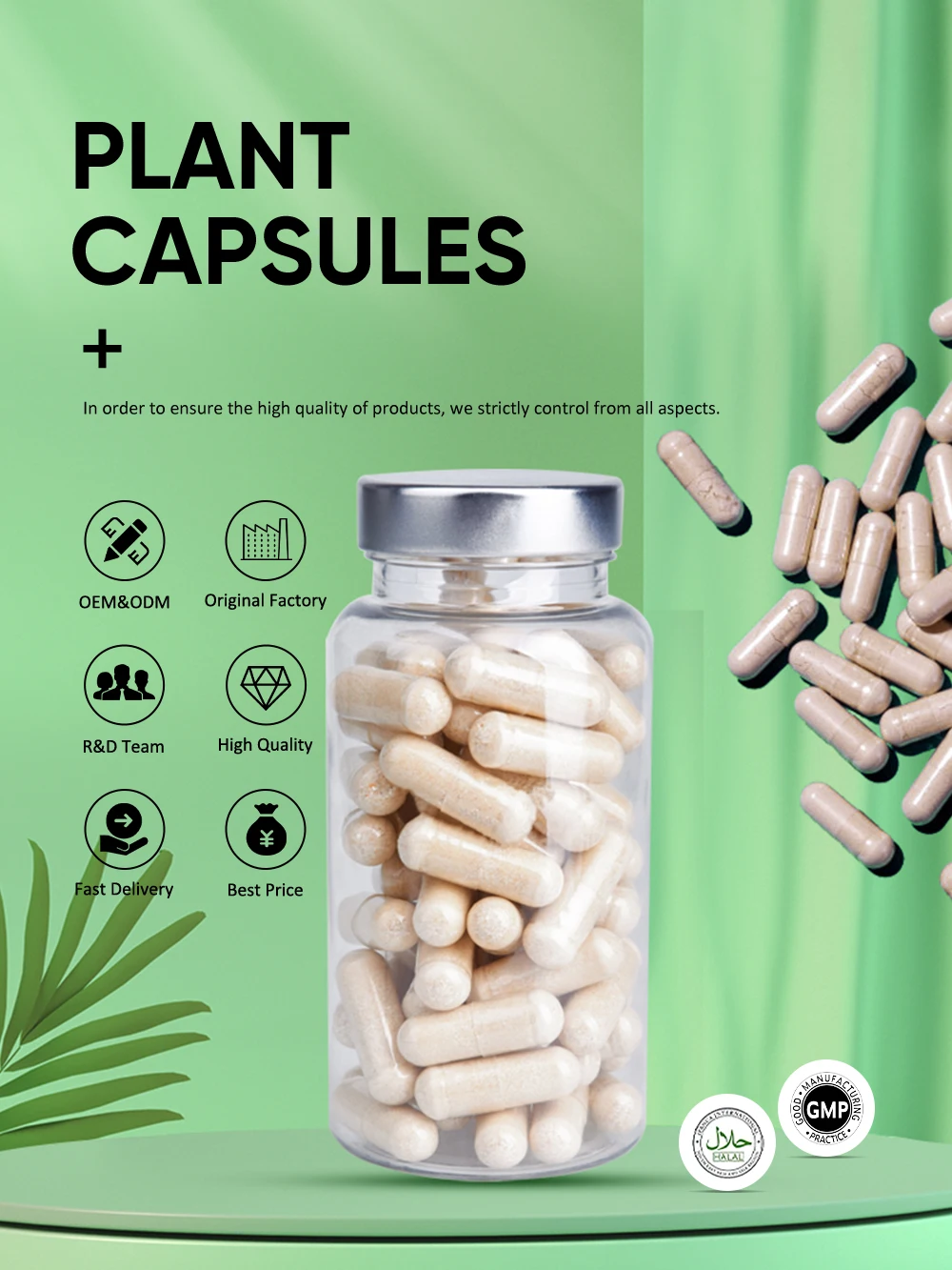 Natural Plants Cellulose White Color Empty Hpmc Capsules - Buy Empty ...