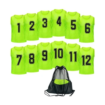 Cheap Custom Mesh Training Vest Football Numbered Sports Bibs - Buy ...