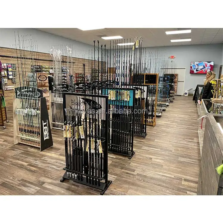 Custom Wooden Fishing Rod Racks - Durable & Stylish