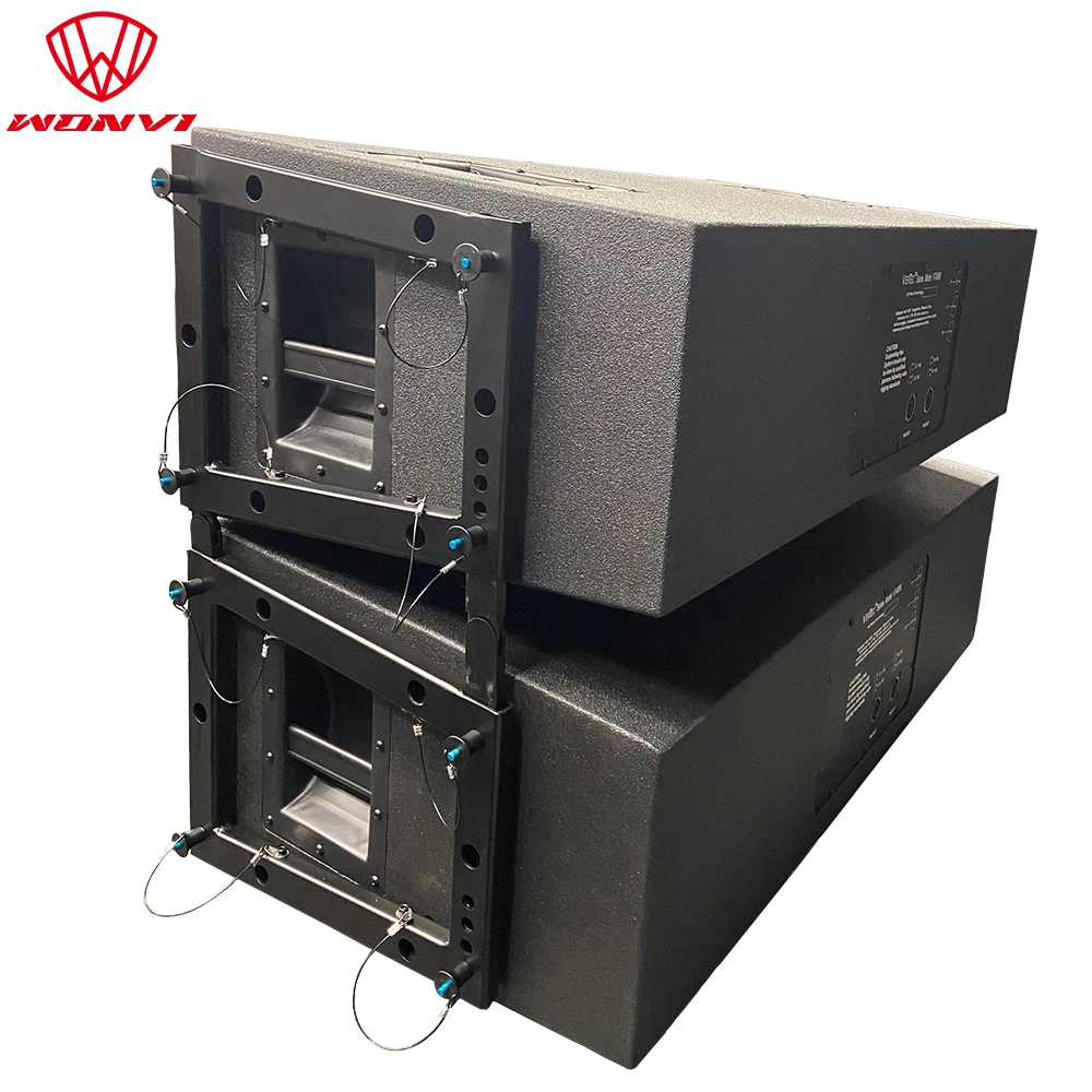 Three Way Dual 12 Inch Line Array Speaker - Professional Sound
