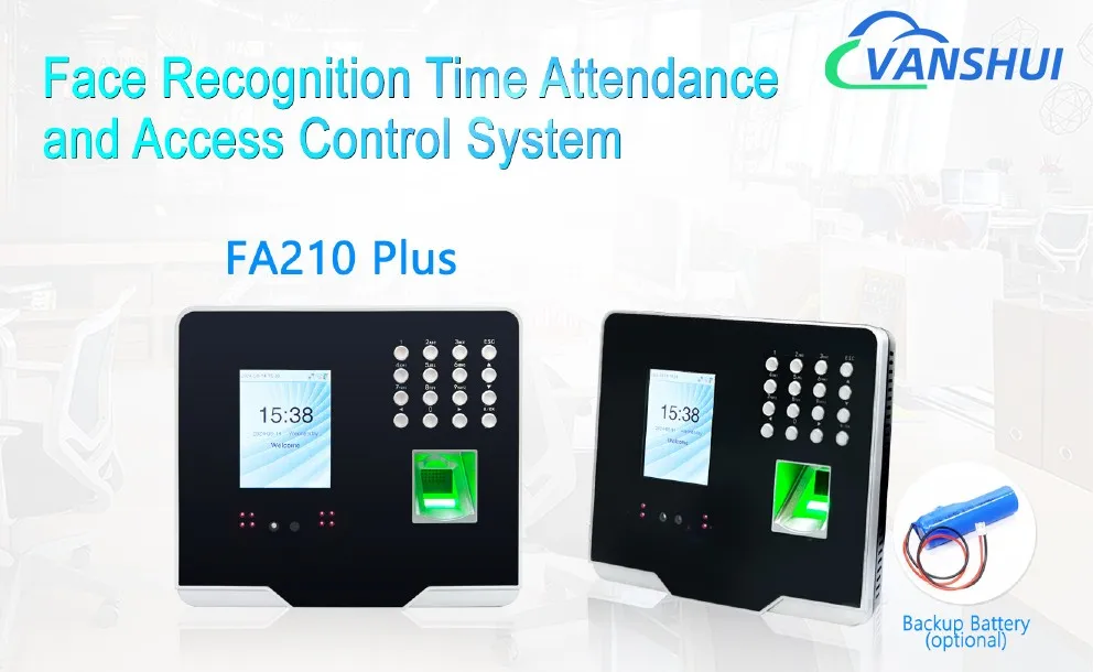 ID Card Reader & Face/fingerprint Access Control System