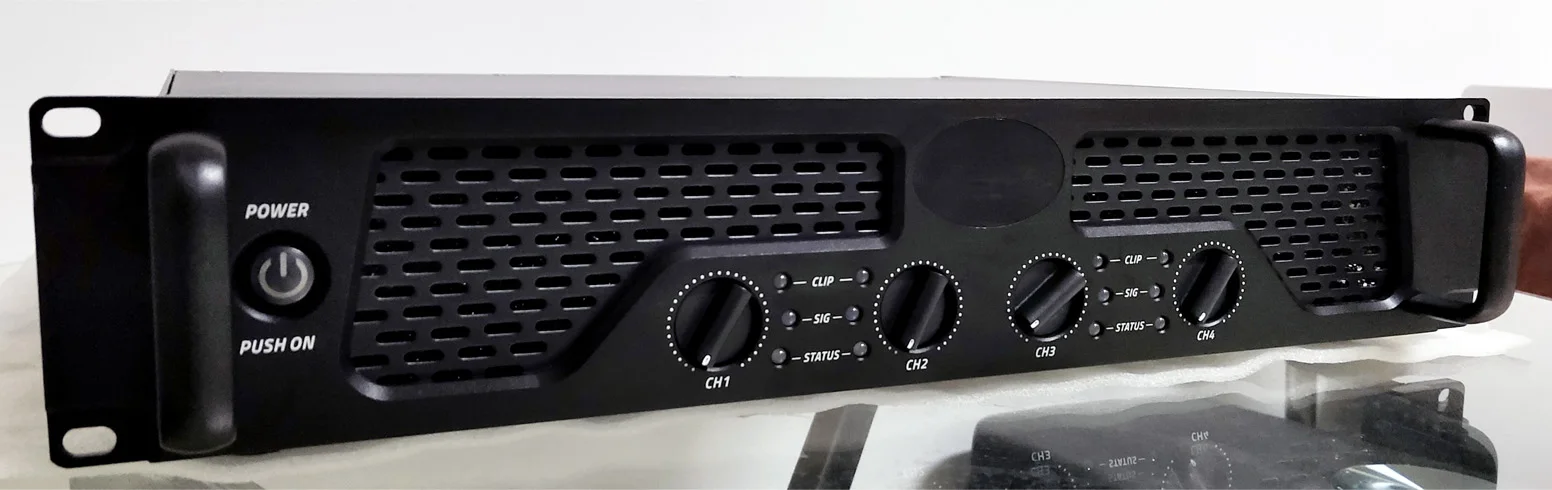 Outdoor Stage Professional Power Amplifier 1300w 2000w 4 Channel Dj ...
