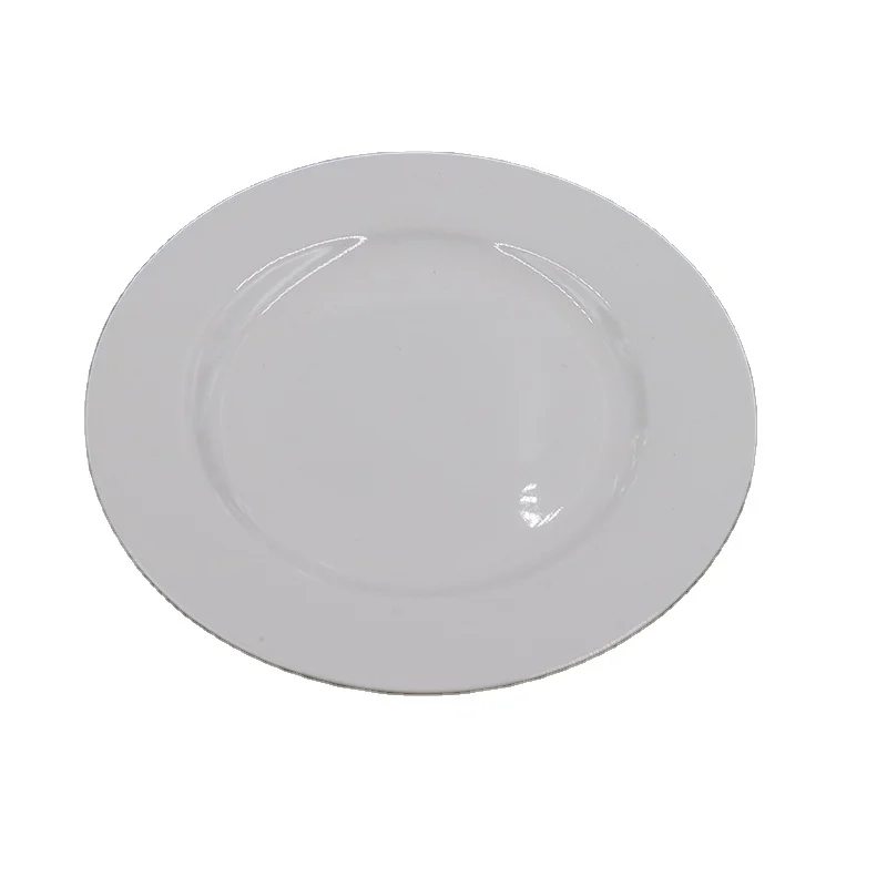 Elegant Simply White Wedding Porcelain Plates Parties Dinner Cake ...