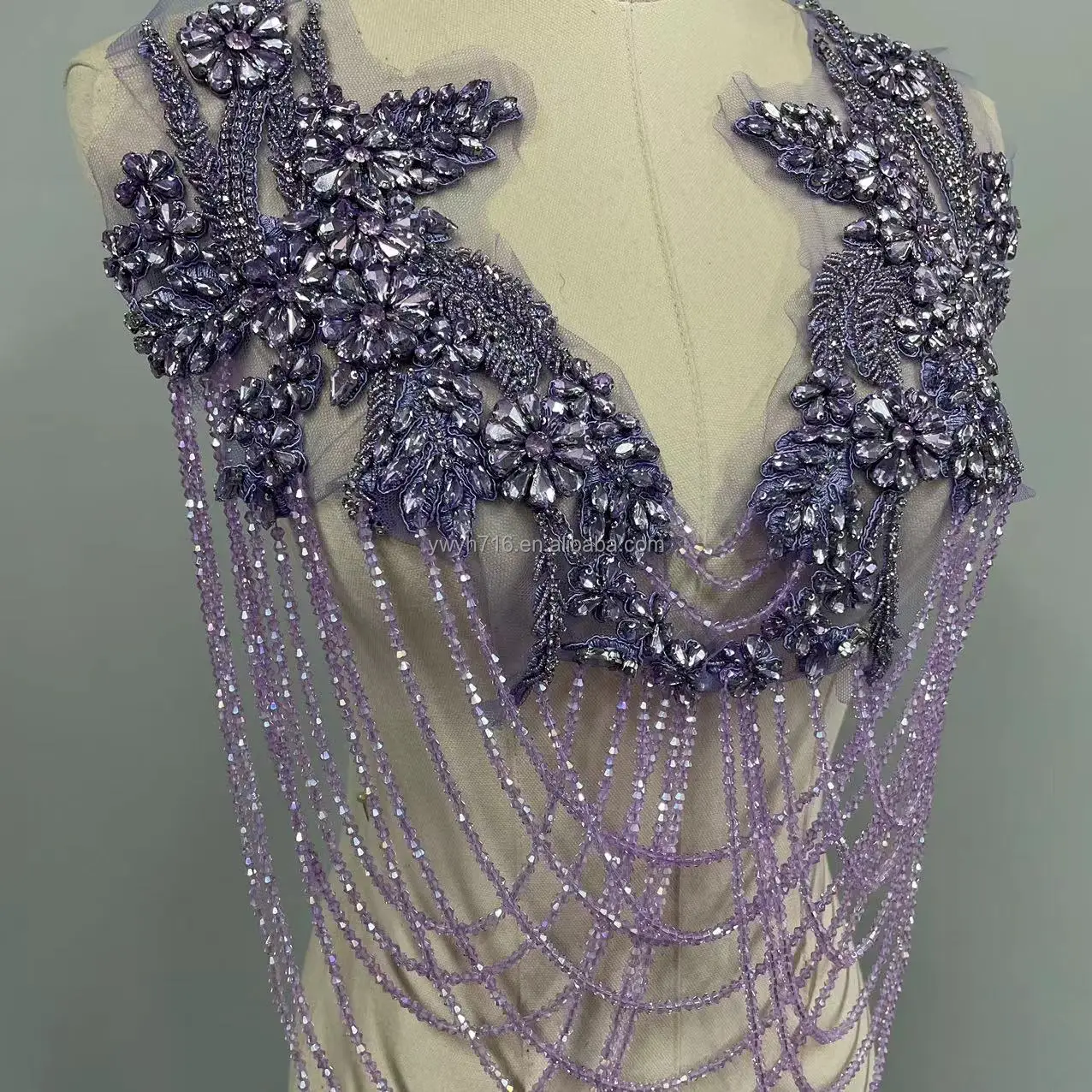 Rhinestone Bodice Appliques - Perfect for Wedding Parties
