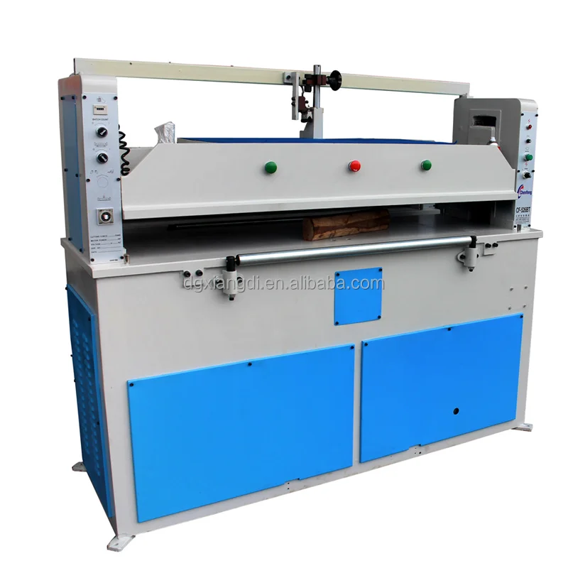 Second Hand ChengFeng CF-526BT Beam Cutting Machine for Cutting Leather ...