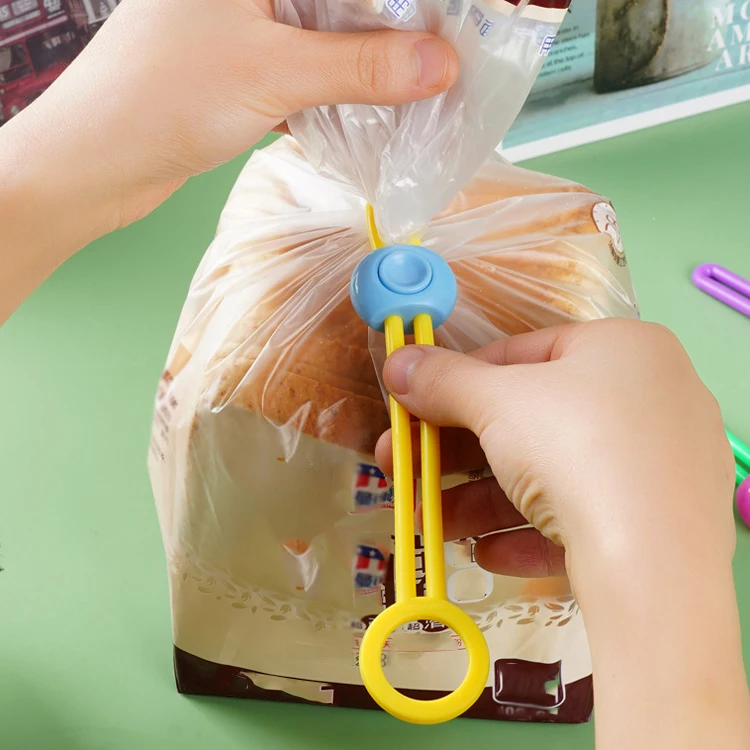 Portable Multifunctional Bag Storage Sealing Clips Snack Grain ...