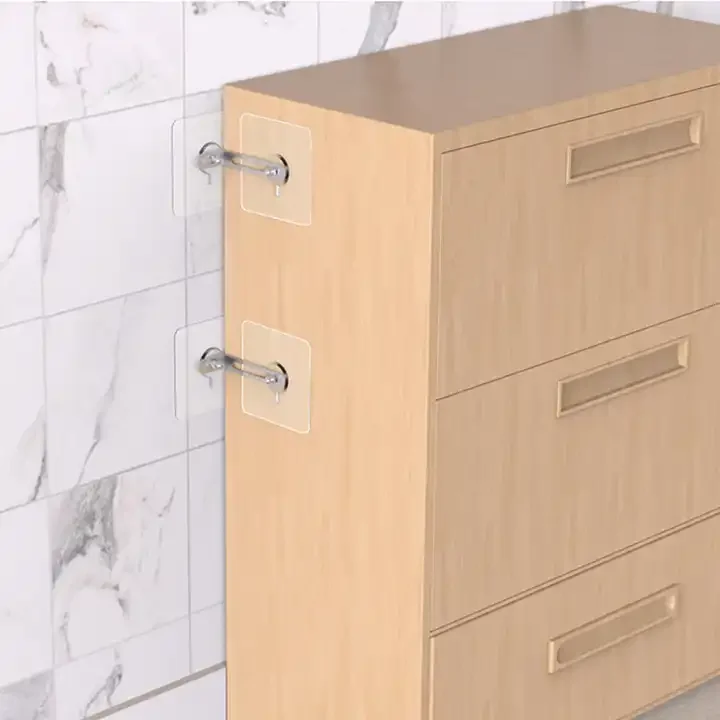 Cabinet Fixing Anti-Toppling Retainer - Safety & Convenience