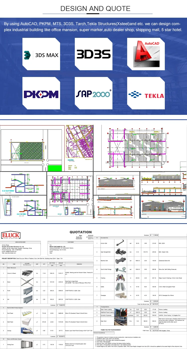 Portable Aircraft Steel Structure Helicopter Hangar Portal Frame Steel ...