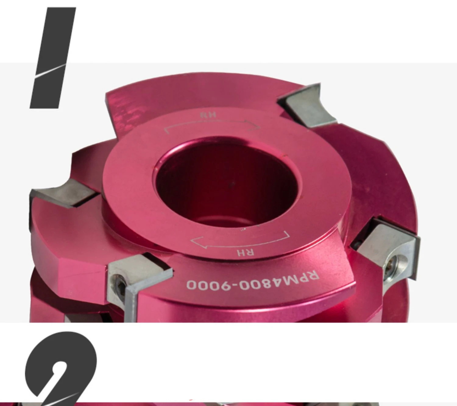 Carbide Shaper Cutter Head Spiral Moulder Cutter Head Woodworking Wood ...