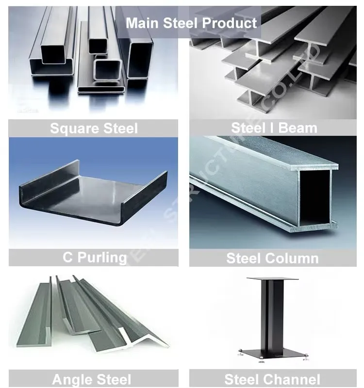 Custom Designed Steel Structure Stair and Handrail for Buildings ...