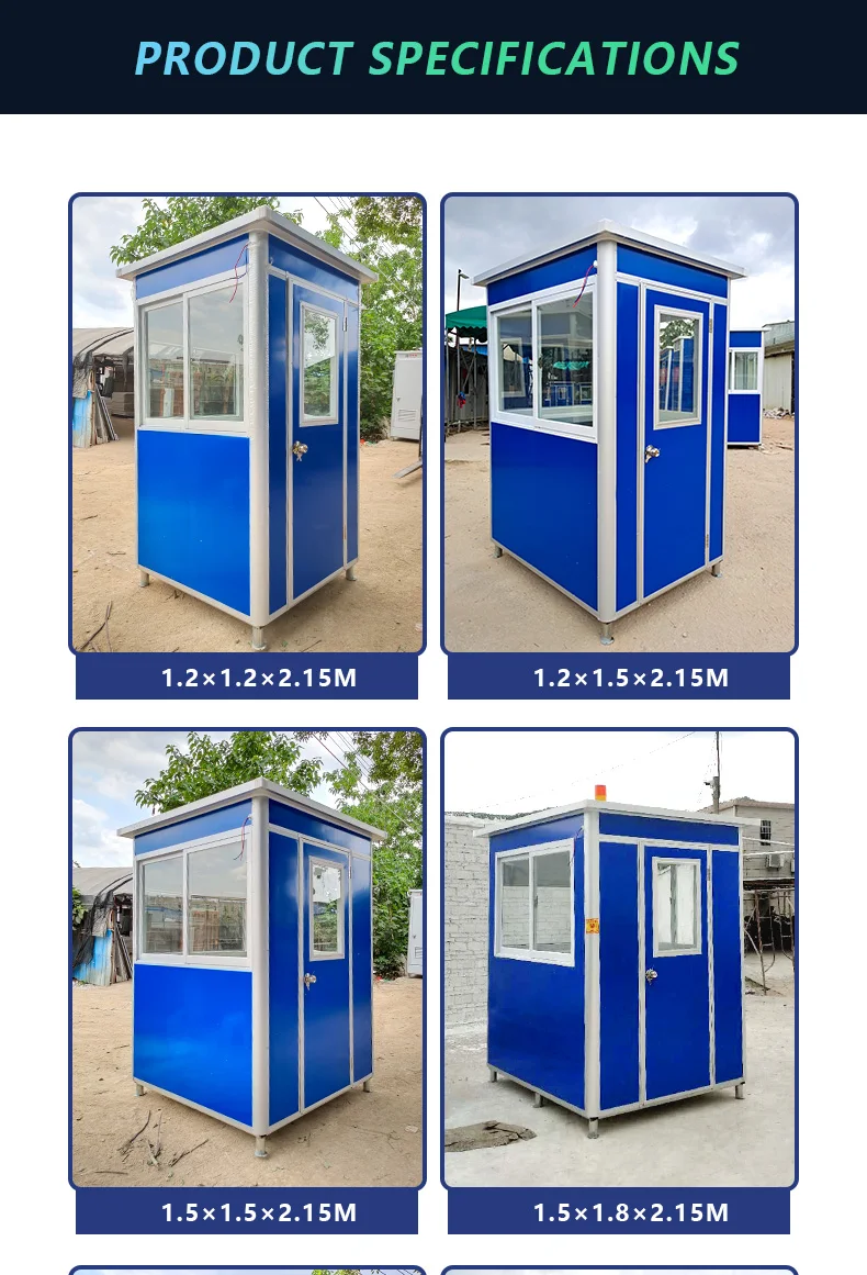 Cbox Modern Prefabricated Outdoor Portable Sentry Post Mobile Steel ...