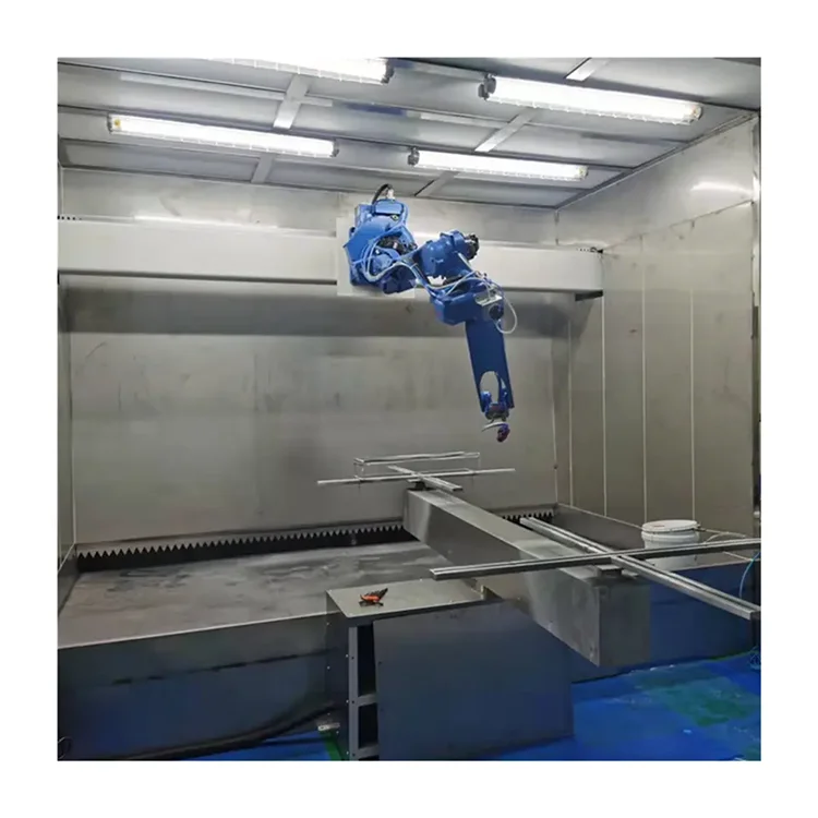 Fanuc Automatic Spray Painting Robot For Wooden Frame Furniture With ...