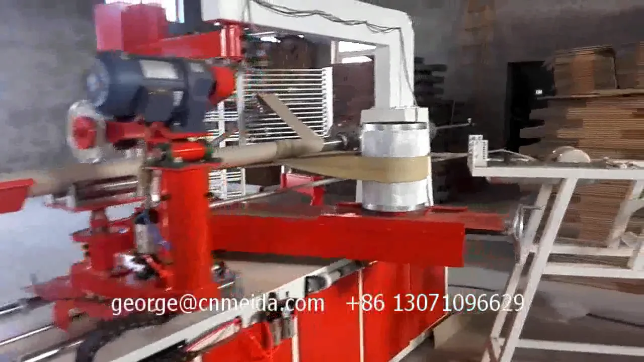 Automatic Convolute Fireworks Small Diameter Paper Core Tube Curling ...