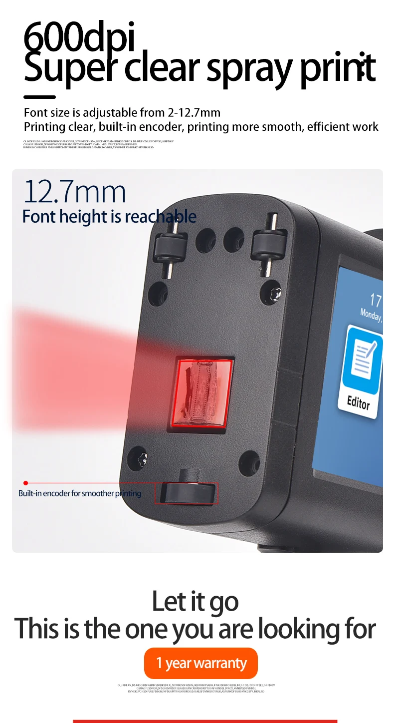 Hand Held Inkjet Printer Handheld Printer Portable Inkjet Expiry Date ...