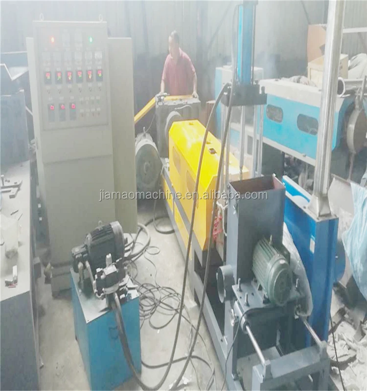 Line Recycling Pelletizing Air Cooling Pe Recycled Plastic Granulation ...