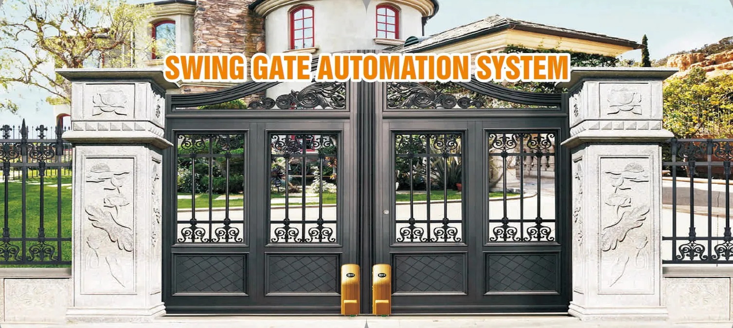 Adjustable Opening/closing Swing Gate Automation System 400kg Allen Key ...