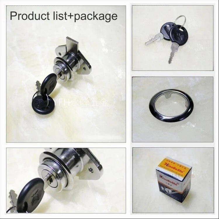 Xiaoboshi Safety Lock For Drawers Desk Drawer Lock 106 Diamond Drawer ...