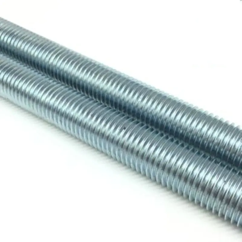 High Precision Stainless Steel Acme M5 Threaded Rod Bar Din975 Din976 Galvanized Thread Rod ...