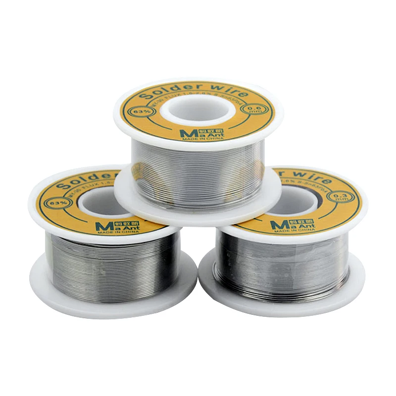 Maant My30 Welding Solder Flux Soldering Lead Wire Roll Melt Rosin Core Solder No Clean Tin ...