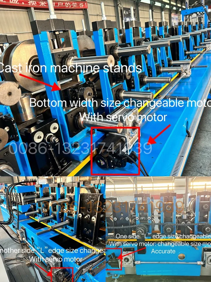 Steel Frame Purlin Machines C Purlin Machine Roll Forming C Frame Roll ...