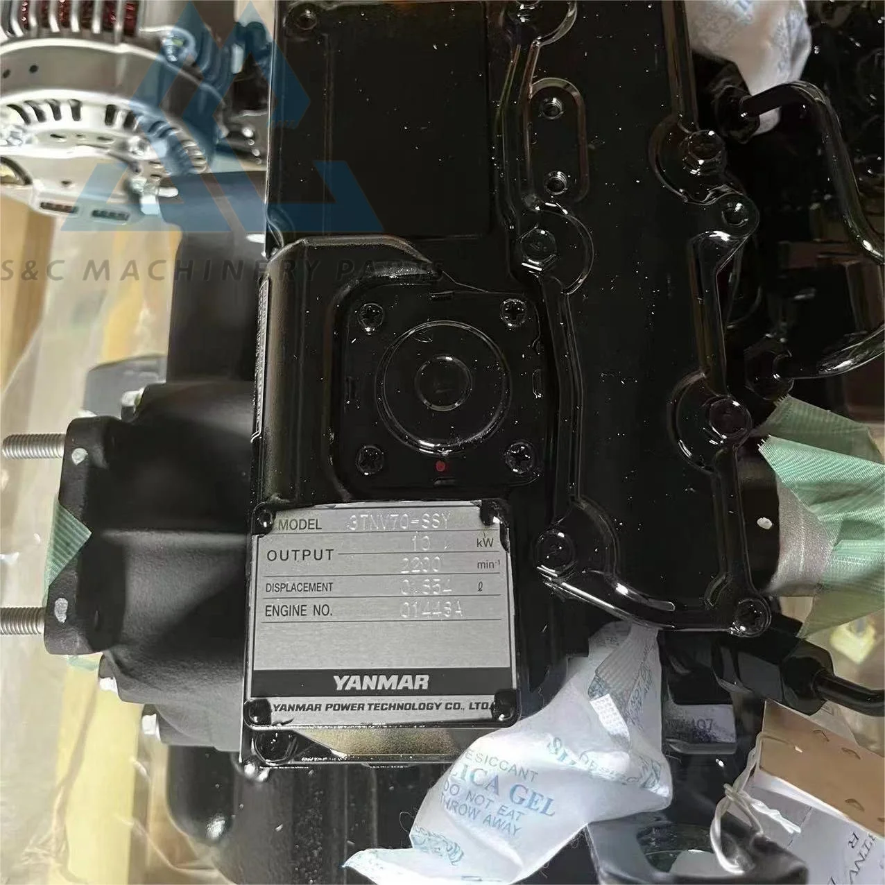 Genuine New 3 Cylinder Diesel Engine 3TNV70-SSY Engine Machinery for Yanmar 3TNV70 Engine Motor ...