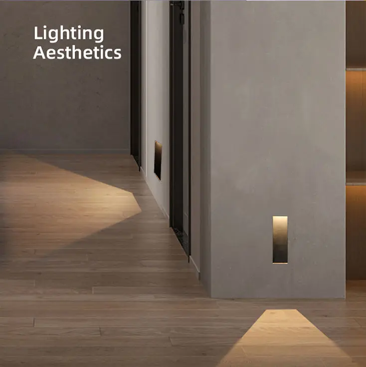 Intelligent Indoor LED Step Light Decorative Frameless Recessed ...
