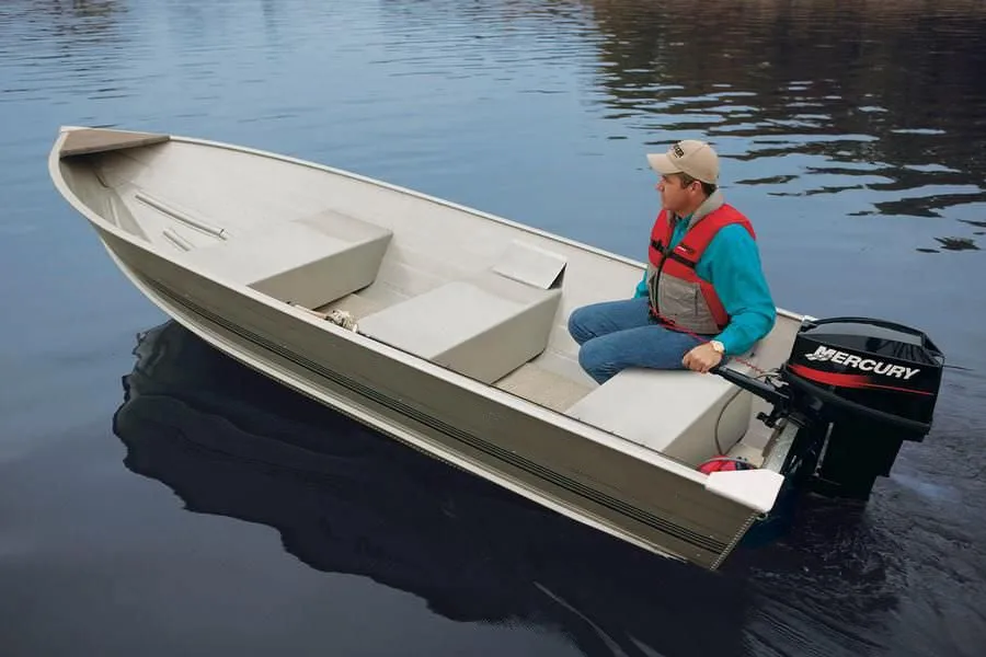 V Hull Aluminum Boat - Ideal for Fishing and Sea Adventures
