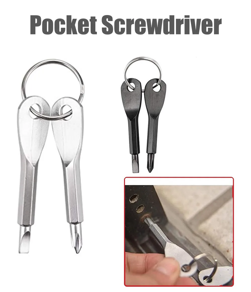 Mini Screwdriver Key Shape - Versatile & Durable Tool