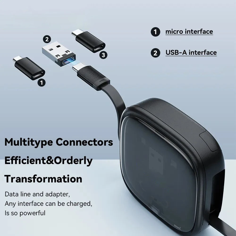 USB Adapter OTG Cable Kit Multi Charging Cable Case Convertor USB C to ...