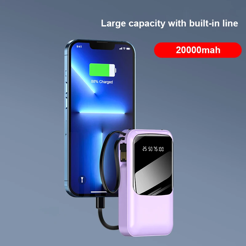 Best Seller Anker Power Bank 20000mah 20000 Mah Powerbank Multi Charger ...