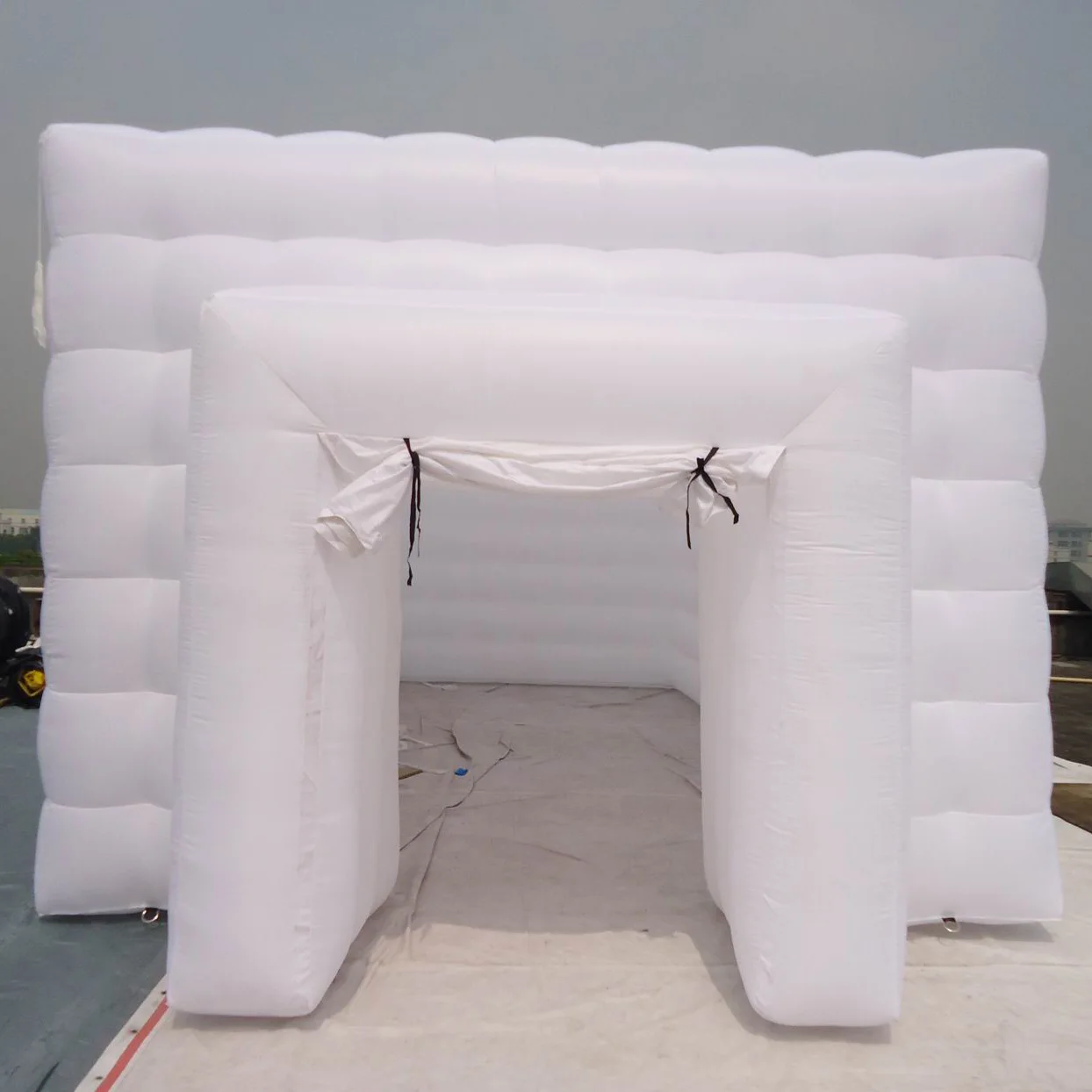 20ft Giant Custom Portable White Shade Inflatable Nightclub Cube Party ...