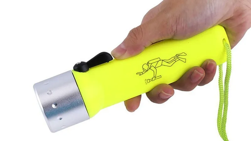 Factory Waterproof Handheld Underwater Led Torch Powerful Sea ...
