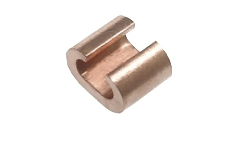 C Shape Copper Connectors Copper C Type Earth Hardware Grounding Clamp ...