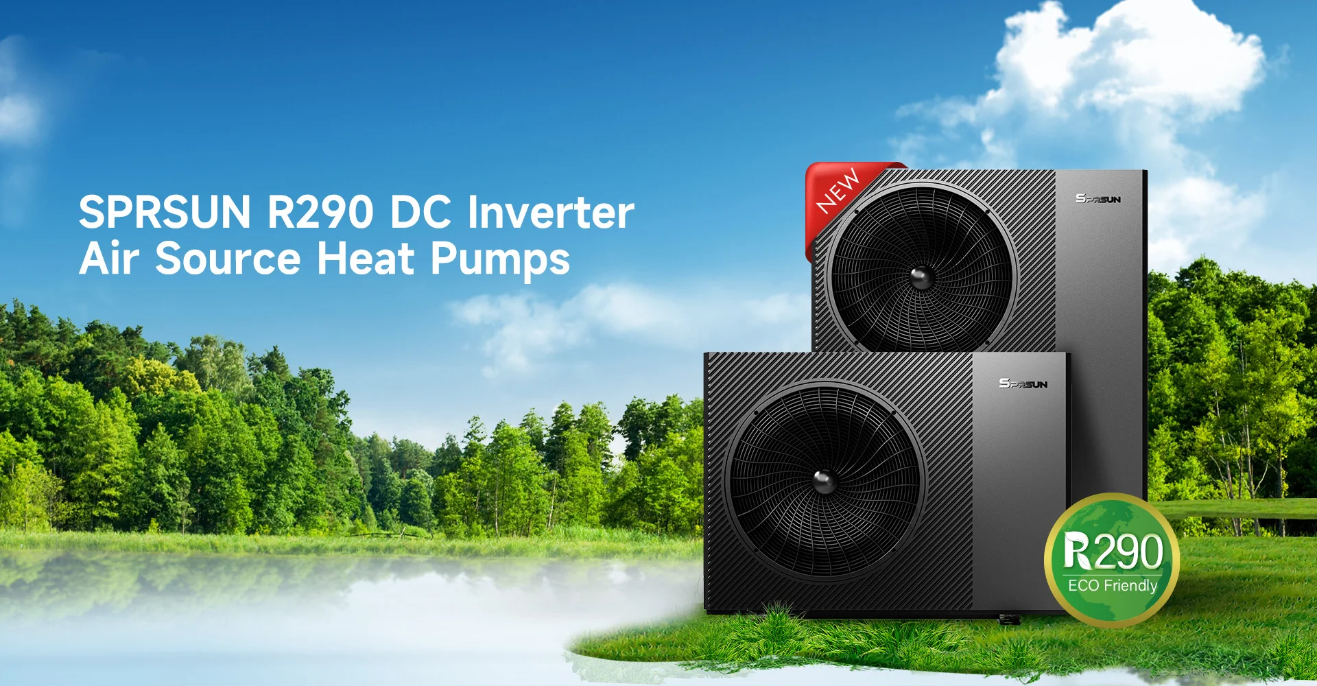 SPRSUN Heat Pump Water Heater - Efficient Hot Water Solutions